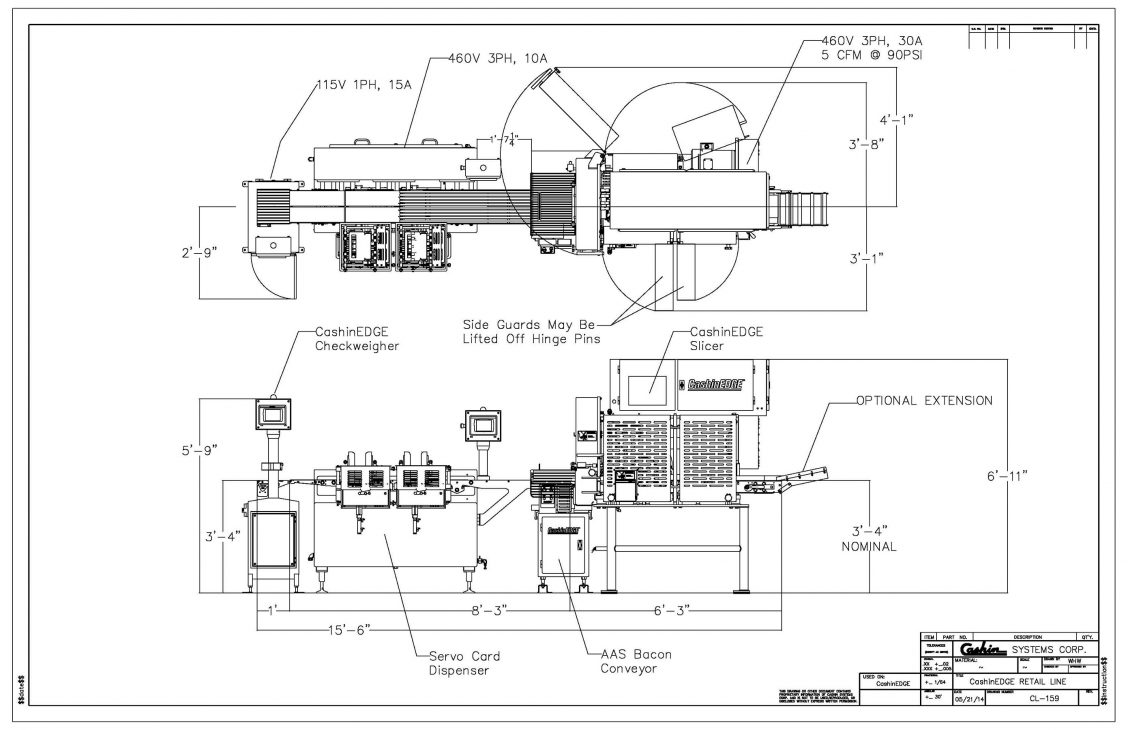 CashinEDGE® - Retail Commercial Bacon Slicer | Provisur Technologies